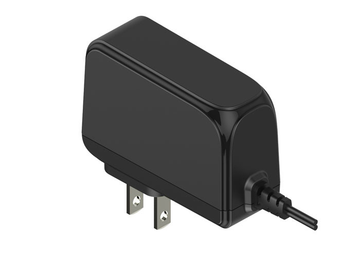 Black / White AC DC Power Adapter 2 Prong 12V 2A US Plug Switching ...